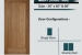 Custom Walnut Doors - Amish Custom Doors