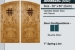 Custom Walnut Doors - Amish Custom Doors