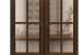 Custom Obstructed View Glass Doors - Amish Custom Doors