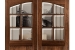 Custom Obstructed View Glass Doors - Amish Custom Doors