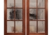 Custom Obstructed View Glass Doors - Amish Custom Doors